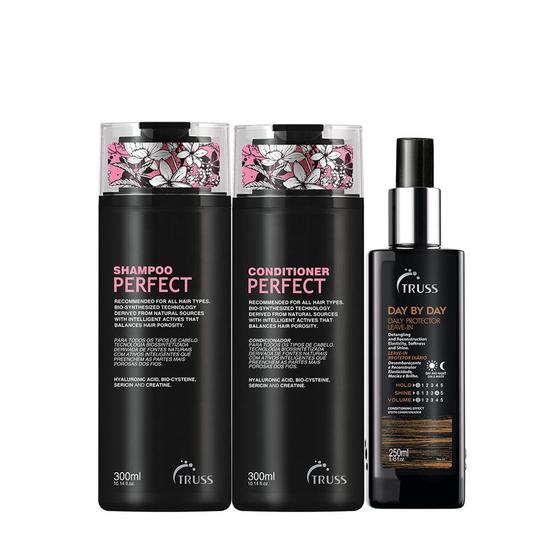 Kit truss perfect + leave-in home care 3 produtos - Kit de Tratamento ...
