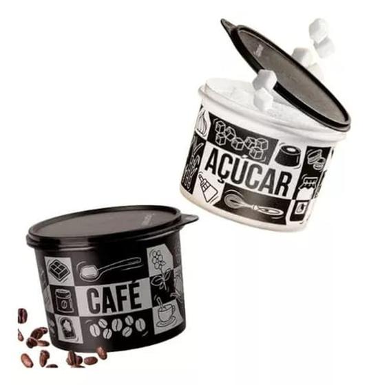 Kit tupper caixa café e açúcar pop box pb da tupperware - Tupperware ...