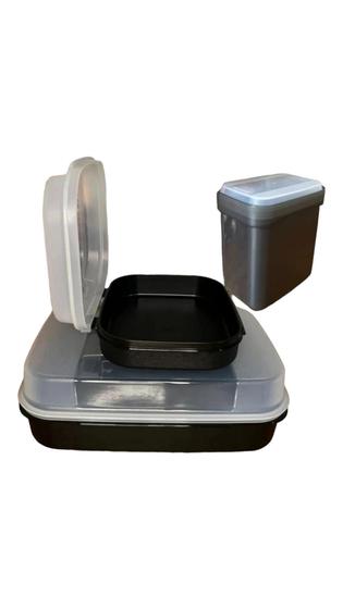 Kit Tupperware Organizar - 3 peças - Pote - Magazine Luiza