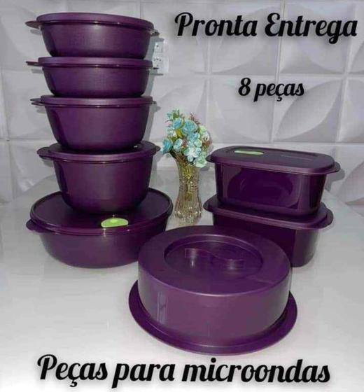 Kit Tupperware para Microondas - Tampa para Micro-ondas - Magazine Luiza