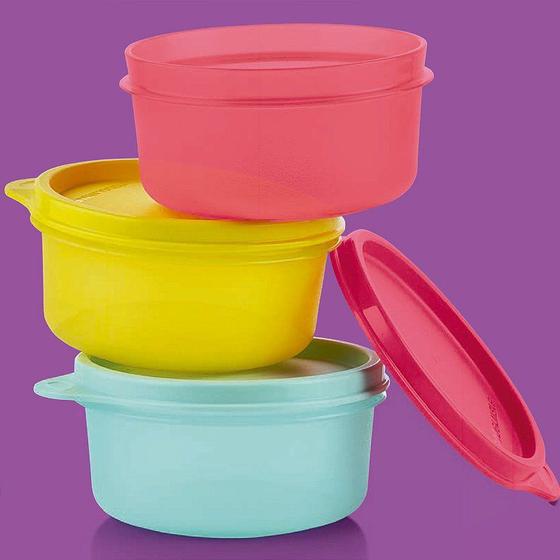 Kit Tupperware Potinho 200ml 3 peças - Pote - Magazine Luiza