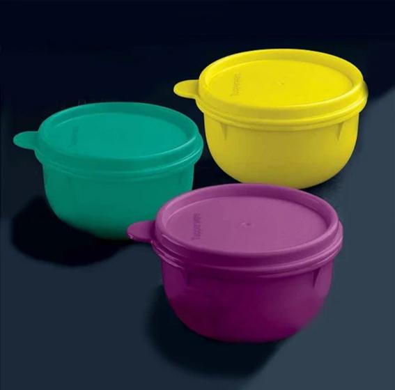Kit Tupperware Tigelinha 250ml cada - 3 peças - Pote - Magazine Luiza