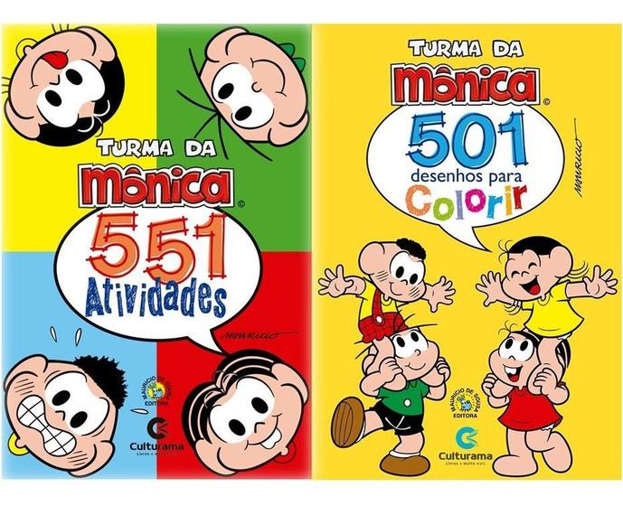 Turma Da Monica Para Colorir