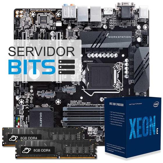 Kit Upgrade Servidor - Intel Xeon E-2146G + Gigabyte C246M-WU4 Server ...