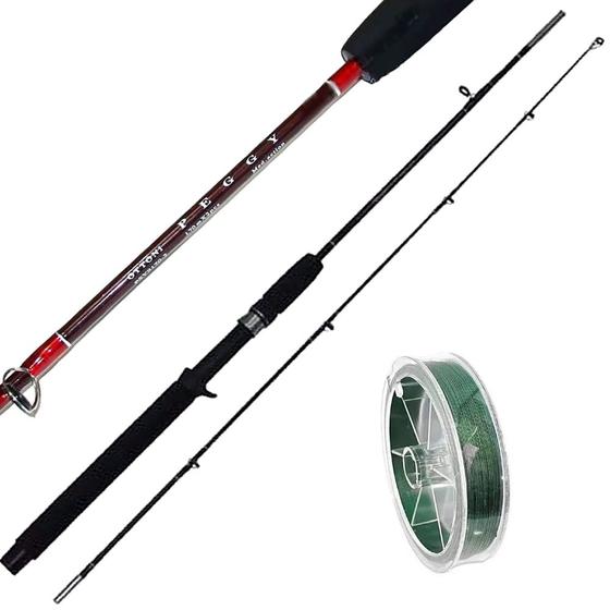 Kit Vara De Pesca Ottoni Peggy Carretilha 1,80mts + Linha ...