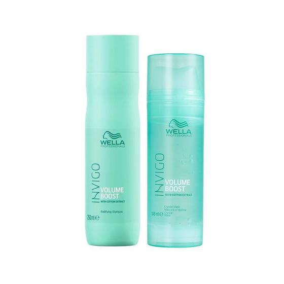 Kit Wella Pro Invigo Volume Boost - Sh E Másc - Wella Professionals ...