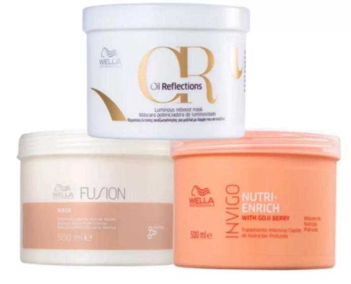 Kit Wella Professionals Cronograma Capilar Fios Perfeitos 500ML (3 ...