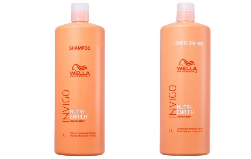 Kit Wella Professionals Invigo Nutri-Enrich Salon Duo (2 Produtos ...