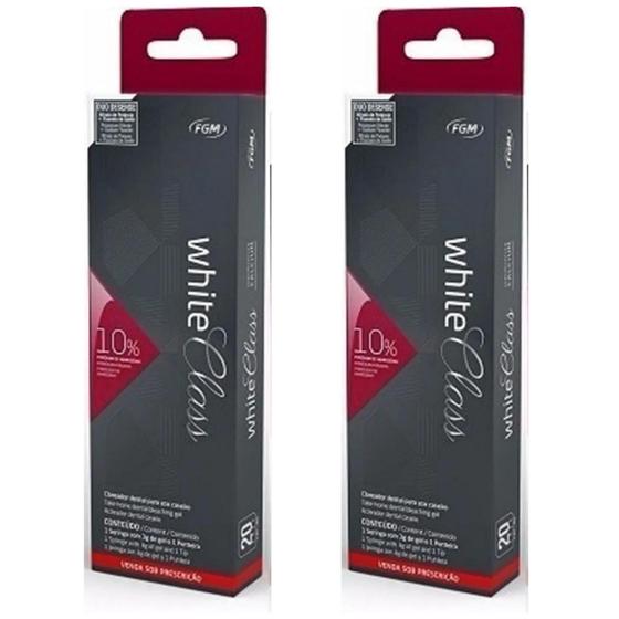 Kit Whiteness Class 2 Seringas Original Dentes Brancos - Escova de ...