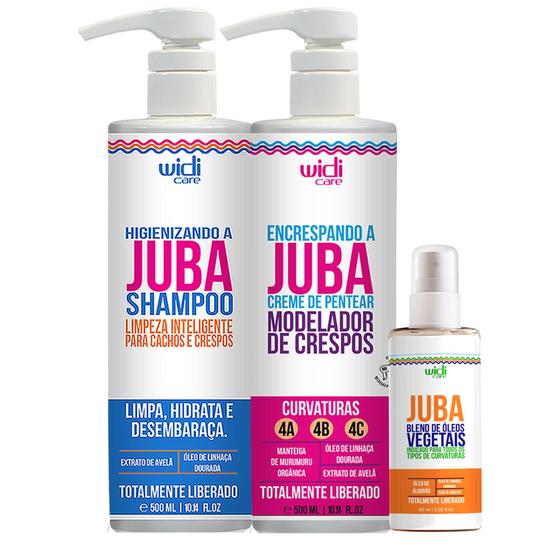 Kit Widi Care Juba Encrespando, Shampoo E Blend De Óleos Vegetais - Kit ...