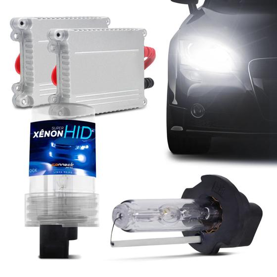 Kit Xênon Completo 12V 35W 6000k ou 8000k H1 H3 H7 H11 HB3 HB4 H4-2 com ...