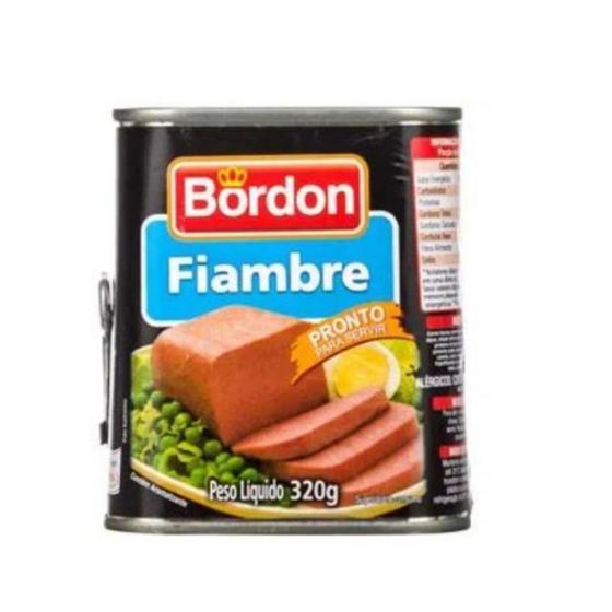 Kitut Fiambre Bordon Bovino Enlatado 320g - 01 Unidade - Carne Bovina ...