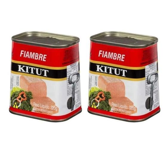 Kitut Fiambre Bovino Enlatado 320G - Kit 02 Com Latas - Bordon - Carnes ...