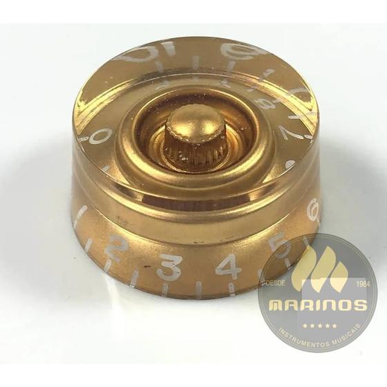 Knob Botão Volume para Guitarra LES PAUL STRINBERG VINTAGE KBLP ...