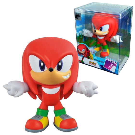 Knuckles Fandom Box Boneco Sonic Colecionável Original Video Game ...