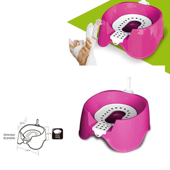 Kokocat Banheiro Sanitário Para Gato Com Pá Depósito Mecpet - mec pet ...