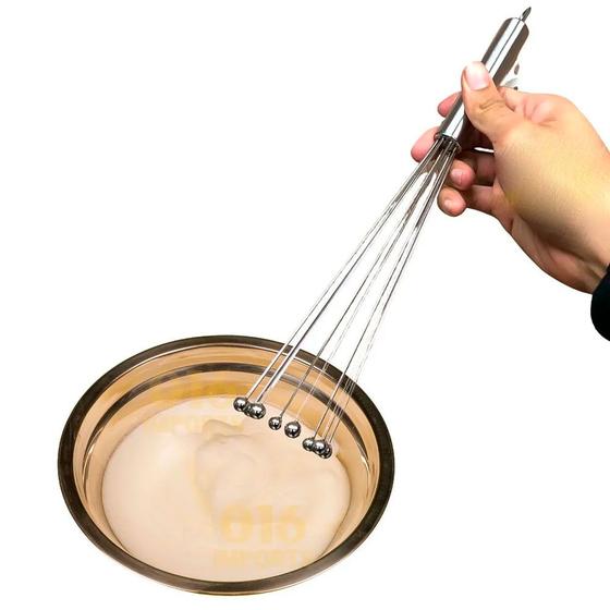 Kt 4 Bowls Em Aço Inox Fouet Manual Para Emulsão Clink Batedor
