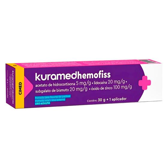 Kuramed Hemofiss Pomada Para Hemorróida 30g - NAO INFORMADO - Creme ...