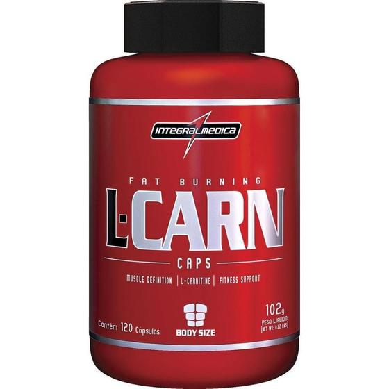 L-Carn 120 Cáps Body Size - IntegralMédica - L-Carnitina - Magazine Luiza