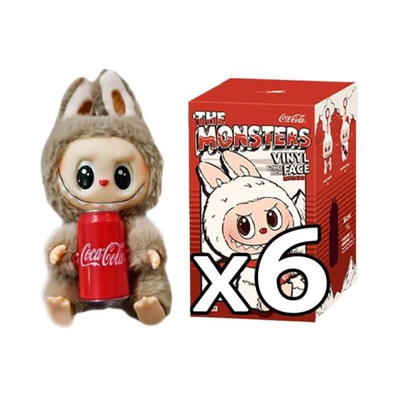 Labubu Monster Series Vinil Pelúcia Pingente Caixa Surpresa Brinquedo ...