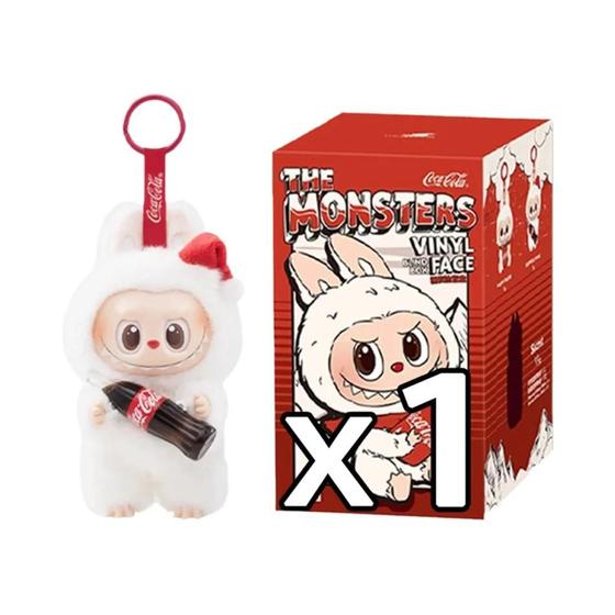 Labubu Monster Series Vinil Pelúcia Pingente Caixa Surpresa Brinquedo ...