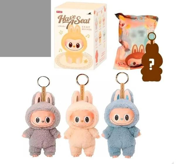 Labubu Pelúcia Chaveiro Pop Monstros Colecionável - Genérica ...