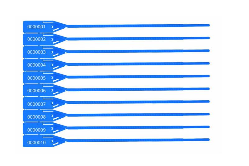 Lacre de Segurança para Malote 26 Cm Numerado - 1.000 Unidades - LACRAR ...