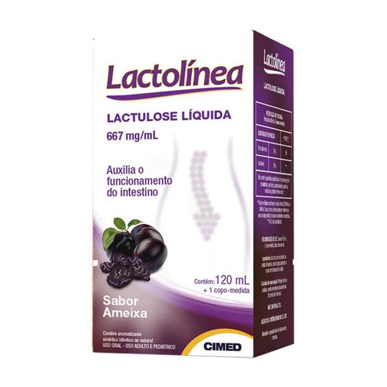 Lactolínea Sabor Ameixa 120mL 667mg - CIMED - Medicamentos - Magazine Luiza
