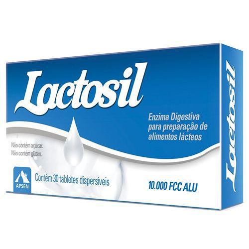 Lactosil 10.000FCC c/ 30 Tabletes - Lactase - Magazine Luiza
