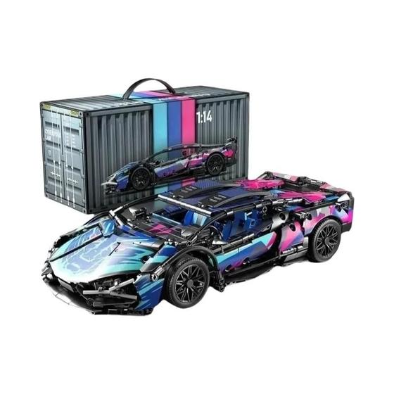 Lamborghini Hypercar Racing Sport Car Model Building Blocks 1314Pcs ...