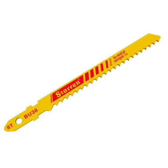 Lamina de Serra Para Tico Tico Bimetal 76mm BU38 Starrett 8 Dentes Por ...