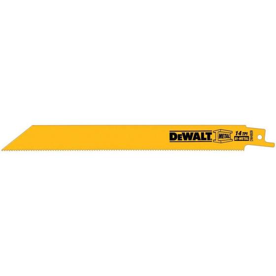 Lâminas de Serra Recíproca DEWALT DW4809 (20cm, 14 TPI) - Pacote com 5 ...