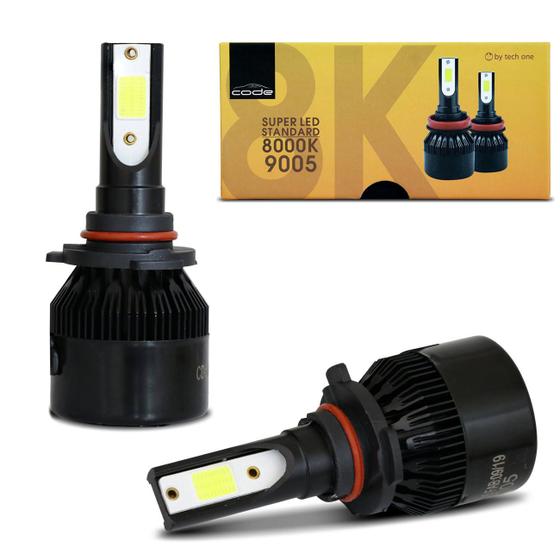 Lâmpada Automotiva Super LED Standard H1 H3 H4 H7 H8 H9 H11 Hb27 Hb3 ...