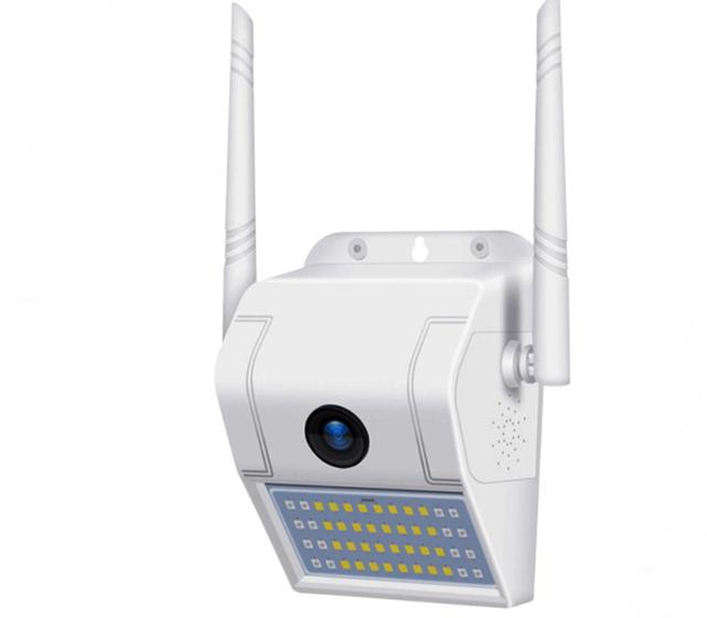 Lampada Camera De Parede Externa Com Wifi 1080p Com Áudio e Sensor De ...