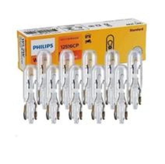 Lampada Comum T2w 53 12v Philips Caixa 10 Unidades 12913 - Lâmpada ...
