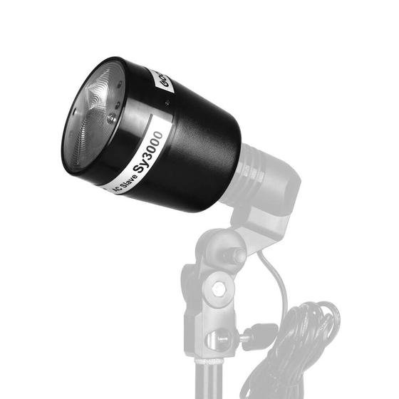 Lâmpada de Flash Salve AC Sy3000 55Ws E27 Sincronização para Estúdio ...
