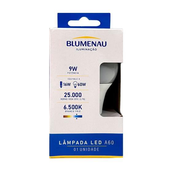 Lâmpada de Led Bulbo E27 9W 6500K Bivolt - Blumenau - 03096016 - Lâmpada de LED - Magazine Luiza