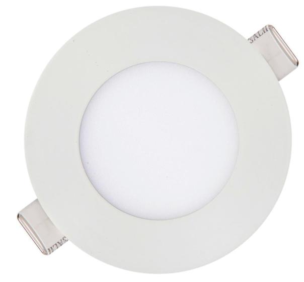 Lâmpada de LED Redonda Slim p/ Embutir 3W 8,5cm 6K Kian - Lâmpada de ...