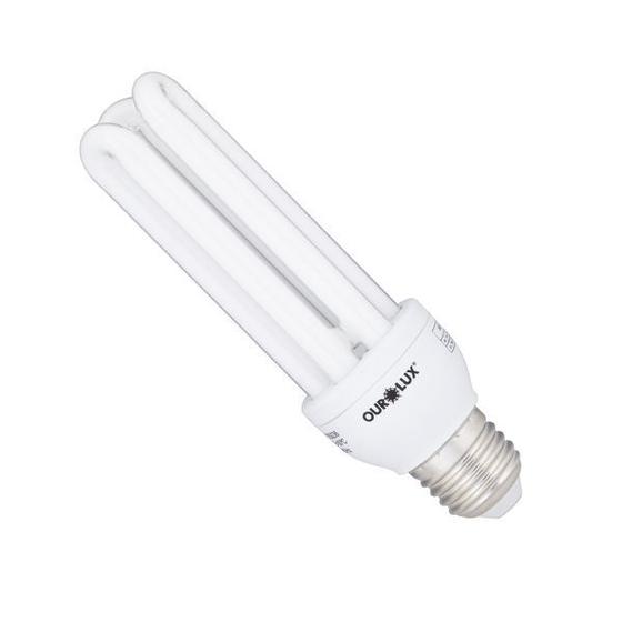 LAMPADA FLUORESCENTE COMPACTA 3U 25W x 127V - OUROLUX - Lâmpada ...