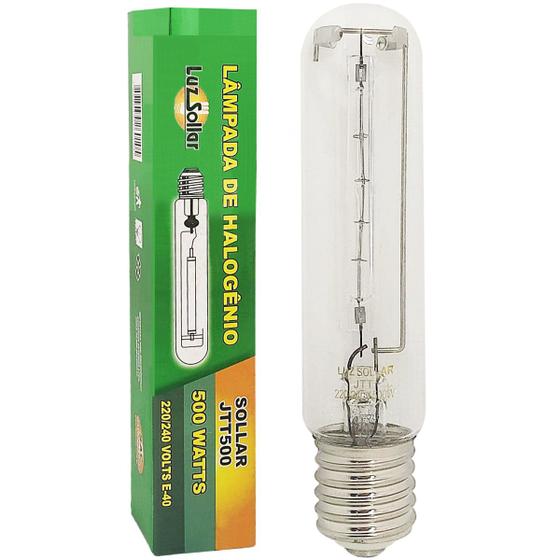 Lâmpada Halógena Duplo Envelope 500W 220V Branco Quente - LUZ SOLLAR ...