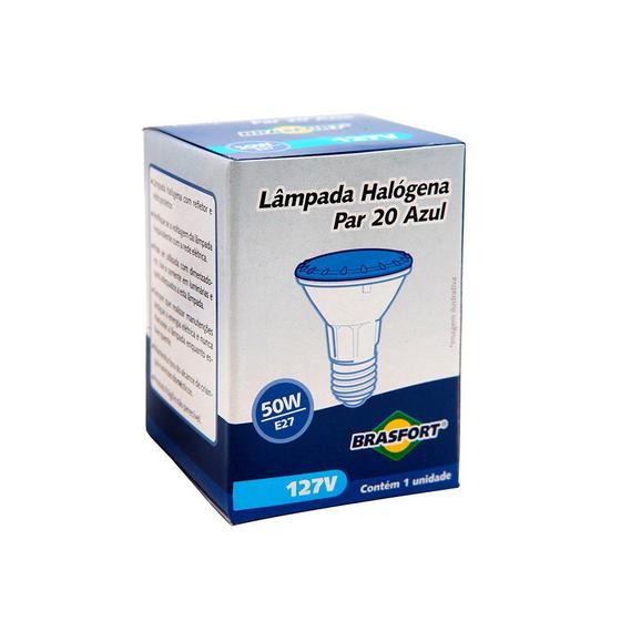 Lampada Halogena Par 20 Brasfort 50w X 127v Azul 7285 - Lâmpada ...