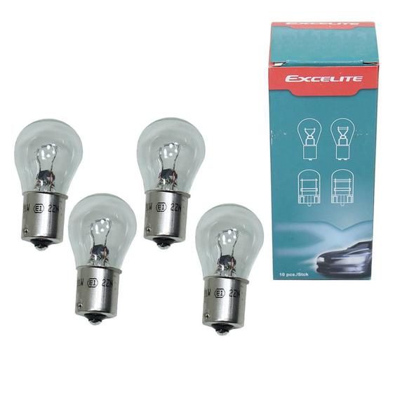 Lampada Lanterna Luz Re pisca alerta 1 Polo 12V 21W P21 4 Un - EXCELITE ...