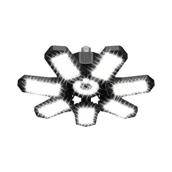Lâmpada LED Ajustável Para Garagem E26/E27 7 + 1 Painéis De Iluminação ...