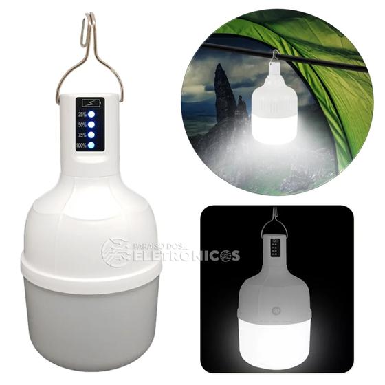 Lâmpada LED Camping, USB Recarregável Pendurado Luz Portátil Emergência DP7812 - Lâmpada ...