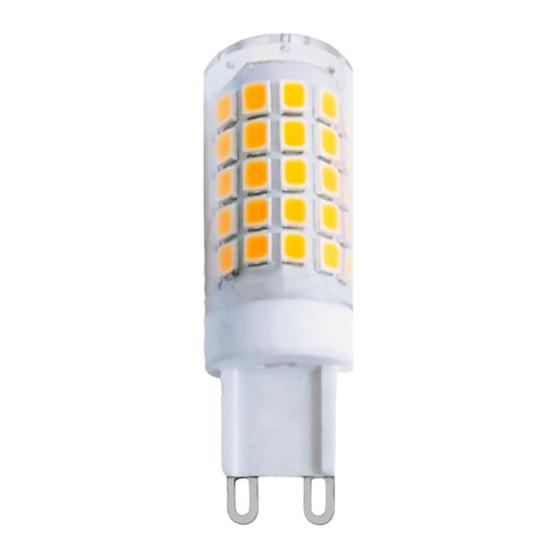 Lâmpada Led Halopin 3W Bivolt G9 Branco Quente 3000K - Galaxy - Lâmpada ...
