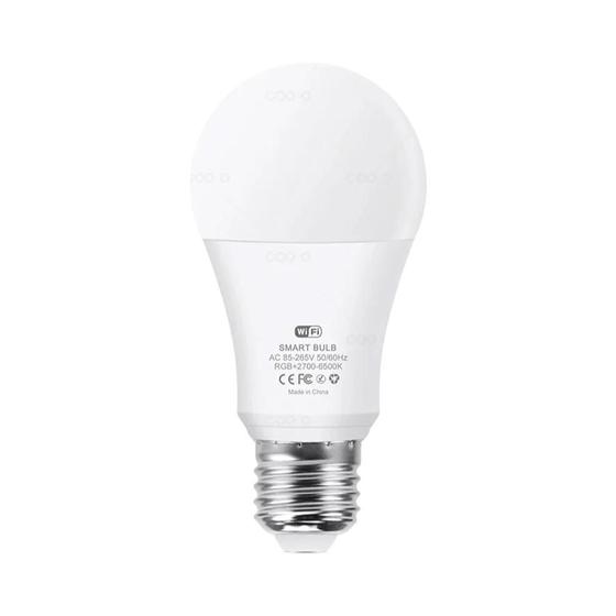 Lâmpada LED Inteligente WiFi Bluetooth E27 15W 18W Tuya Zigbee Controle ...