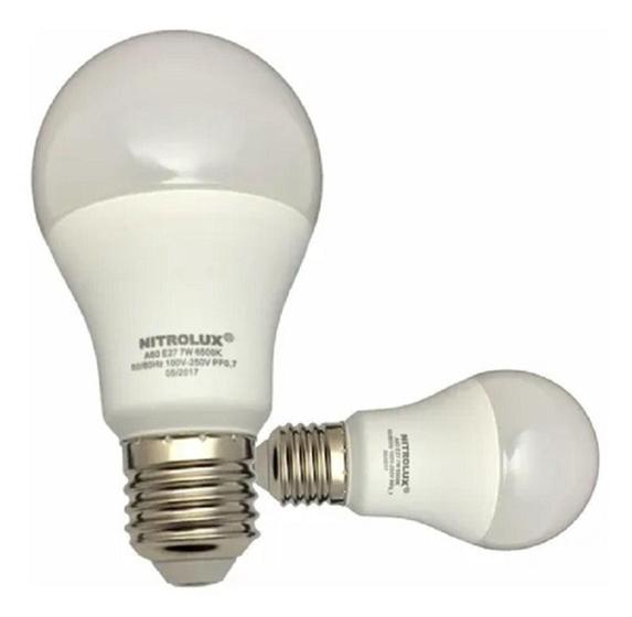 Lâmpada Led Nitrolux Bulbo 4,9w 6500k - Branca - Lâmpada de LED ...