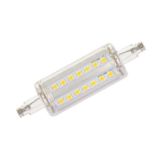 Lâmpada Led R7 Palito 5w Branco Quente Bivolt 500lm Romalux - Lâmpada ...