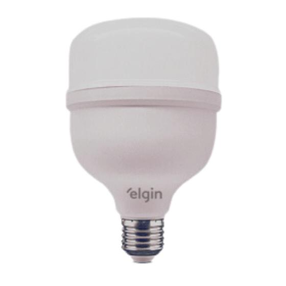 Lâmpada Led Super Bulbo 50W Bivolt 6500k Alta Potência Branca Fria Luz Casa Ambiente - Elgin ...