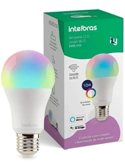 Lâmpada Led Wi-Fi Smart EWS 410 - Intelbras - Lâmpada - Magazine Luiza